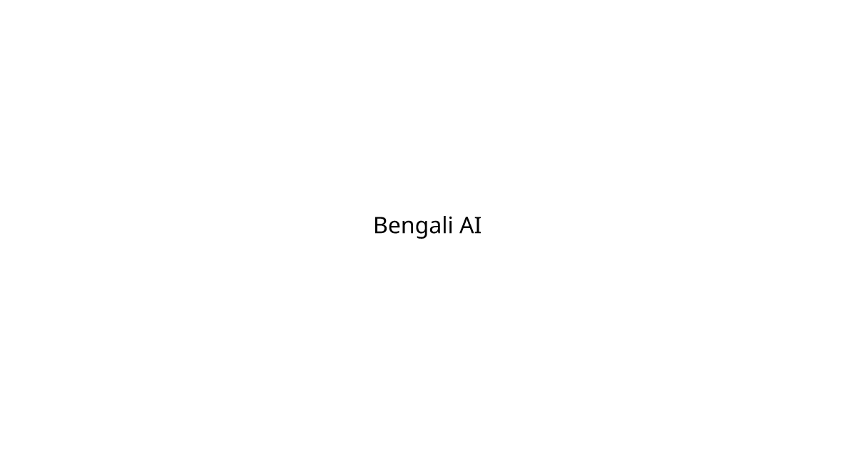Bengali.AI